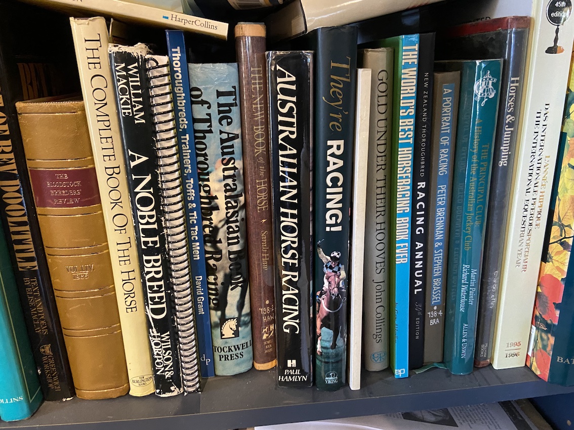 Anyone want to boost their horse racing book collection? - Thoroughbred ...