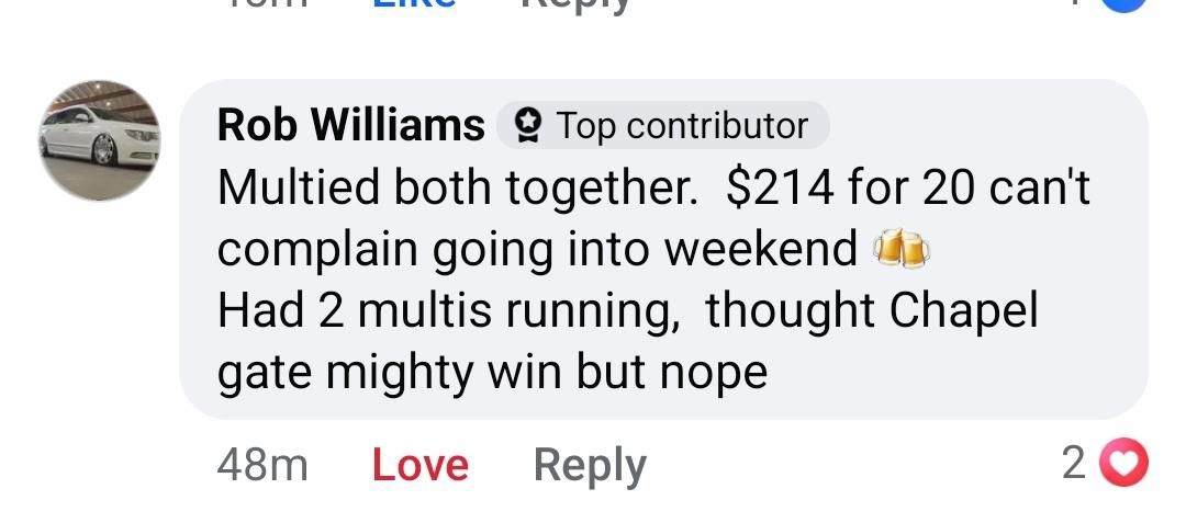 Thursday @ Cambridge Harness. A couple of runners i like. - Harness ...